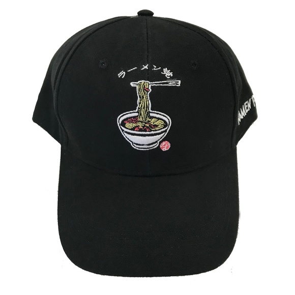 Accessories | Japanese Ramen Party Noodles Bowl Embroidered Cap | Poshmark